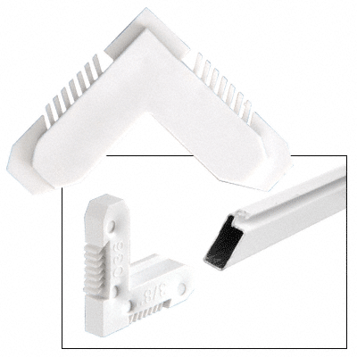 Plastic Mitered Lip Frame Corners | BiltBest Window Parts